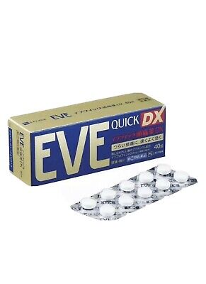 EVE Quick DX 止痛药金色加強版40錠 (10)（27.03） – SLP TRADING WHOLESALE